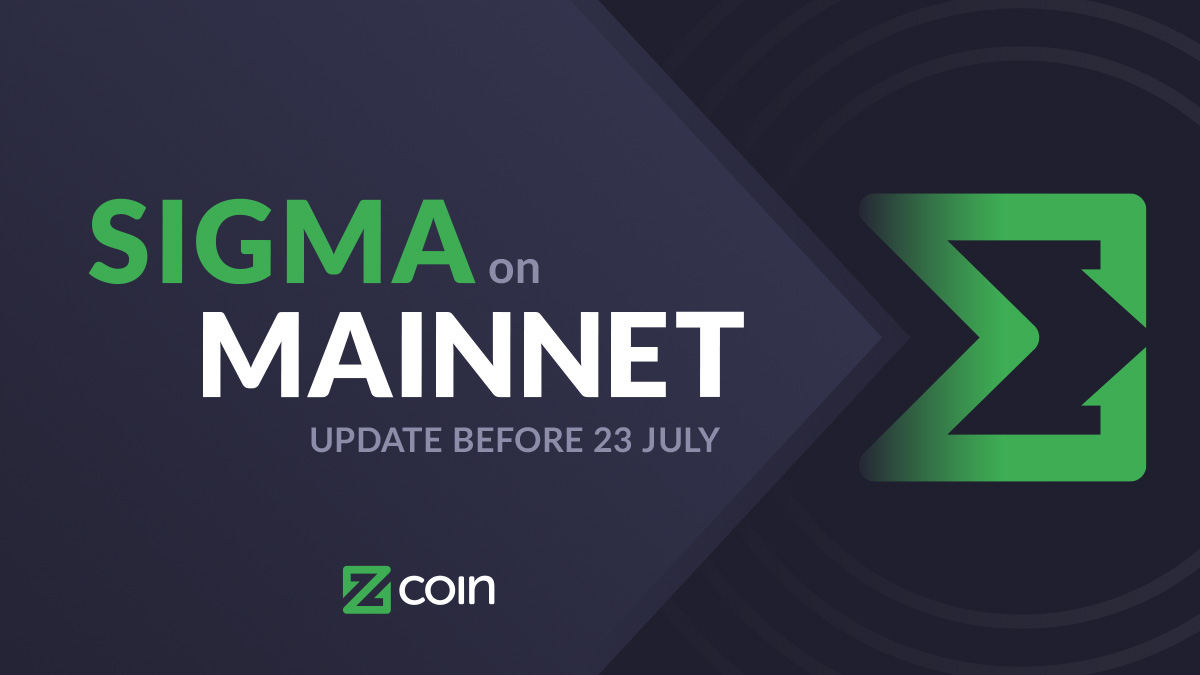 ZCoin เตรียมติดตั้ง Sigma บน mainnet วันที่ 23 กรกฎาคมนี้ ผู้ก่อตั้งชาว ...