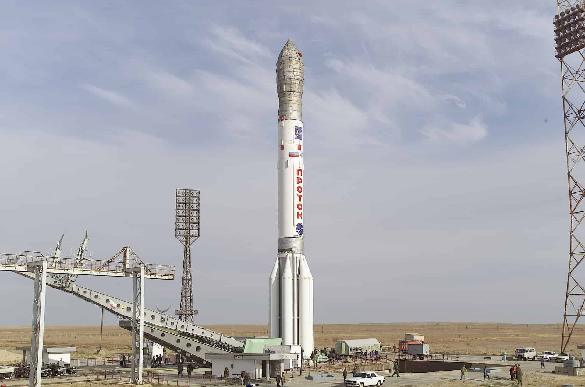 Proton_rocket_on_the_launch_pad_pillars-min - Siam Blockchain