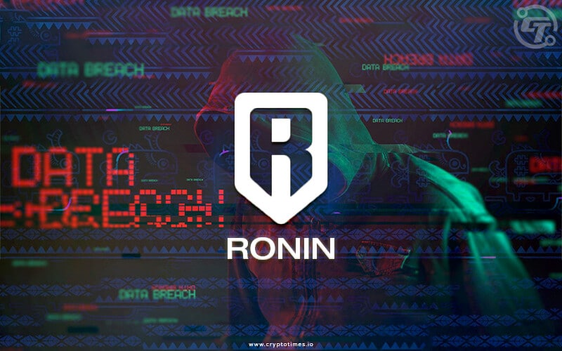 แฮกเกอร์ที่ขโมยเงิน 20,000 ล้านบาทจากเครือข่าย Ronin ได้โอนเหรียญ ETH ...