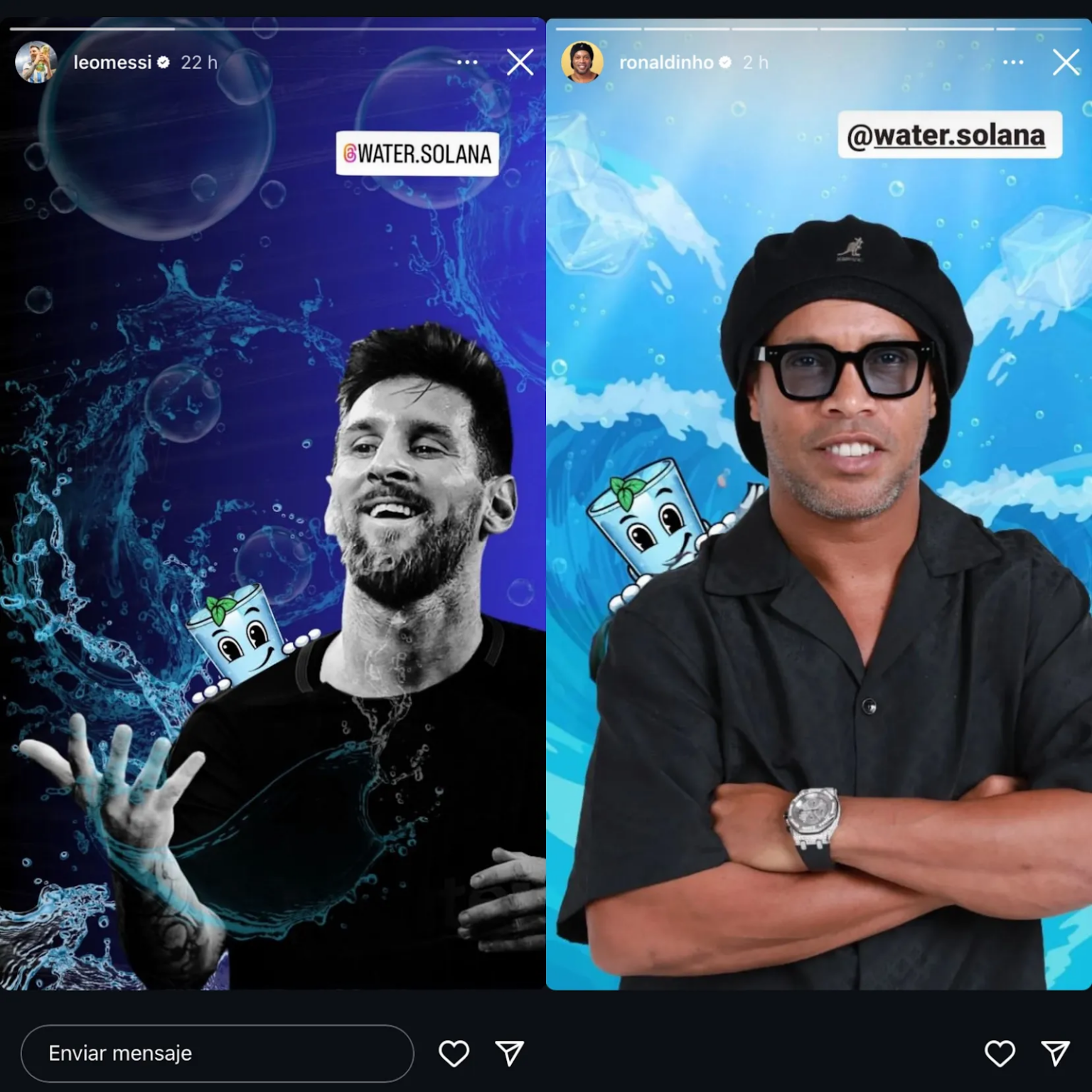 Ronaldinho เข้าร่วมกับ Messi โปรโมทเหรียญมีมโซลาน่าบน Instagram - Siam ...
