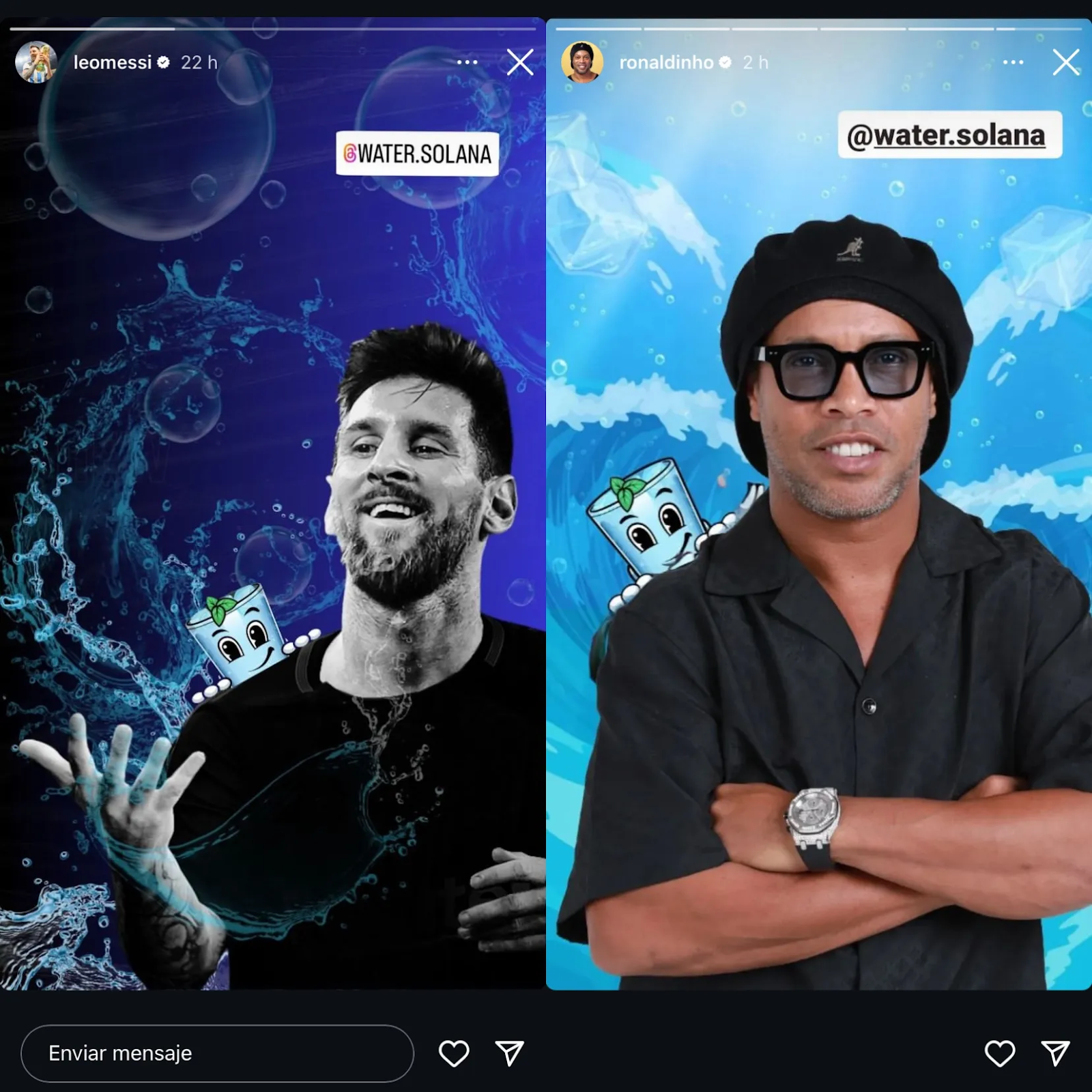 Ronaldinho เข้าร่วมกับ Messi โปรโมทเหรียญมีมโซลาน่าบน Instagram - Siam ...