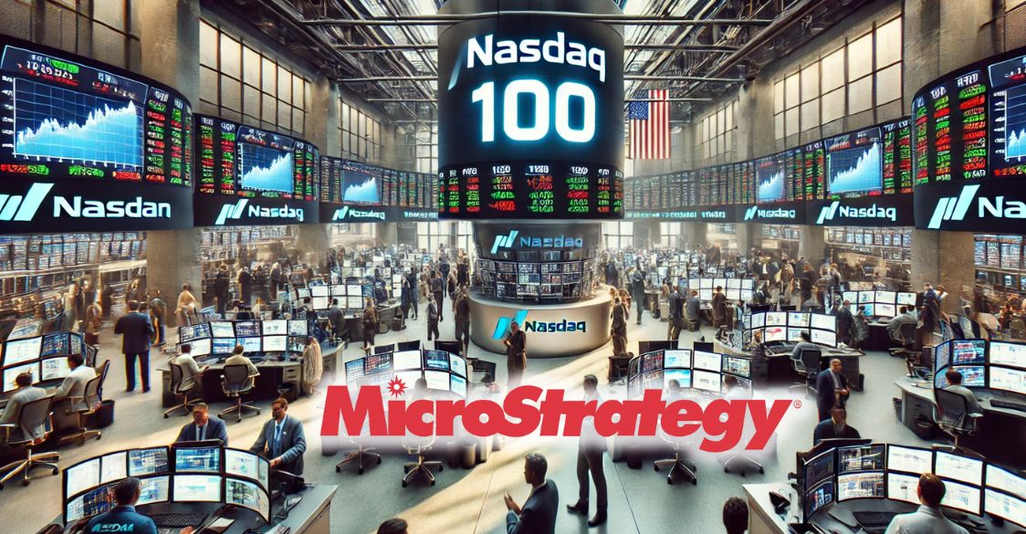 Bloomberg คาด หุ้น MicroStrategy (MSTR) จะถูกเพิ่มเข้าไปในดัชนี Nasdaq 100 - Siam Blockchain
