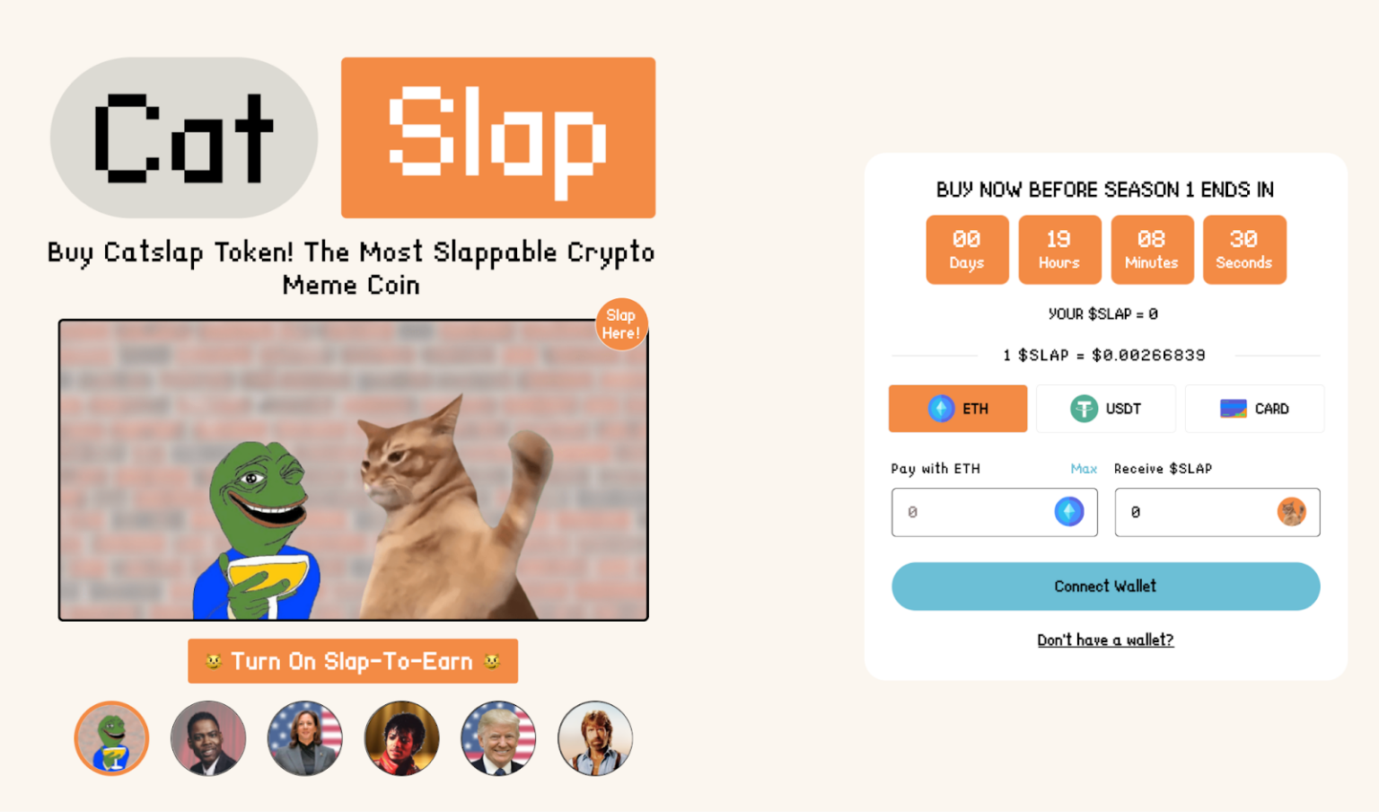 ศึก Slap-to-Earn ของ Catslap ซีซั่น 1 ใกล้ปิดฉาก ! ชิงรางวัล Airdrop ...