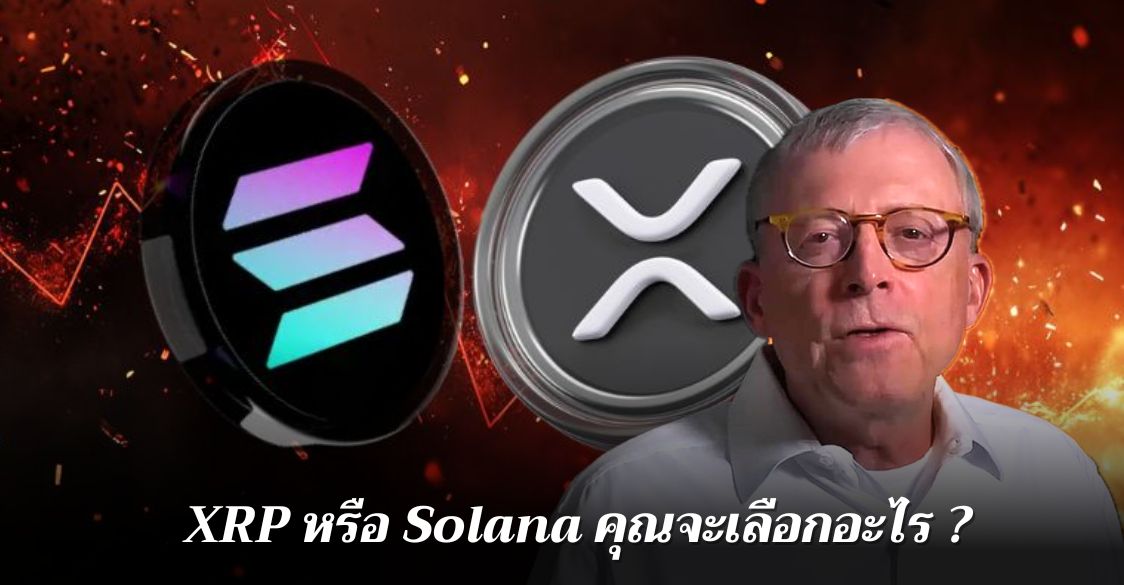 Peter Brandt จุดกระแสเดือด! โพสต์ถามแฟนคลับ “XRP หรือ Solana?” คุณจะเลือกอะไร? - Siam Blockchain