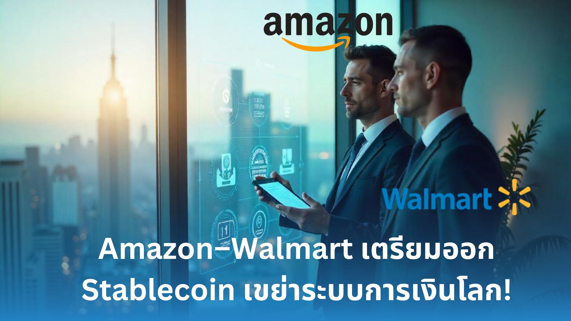 Amazon–Walmart เตรียมออก Stablecoin เขย่าระบบการเงินโลก! - Siam Blockchain