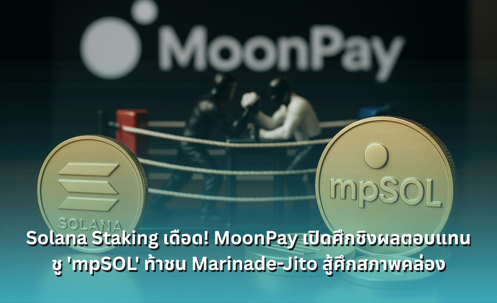 Solana Staking เดือด! MoonPay เปิดศึกชิงผลตอบแทน-ชู 'mpSOL' ท้าชน Marinade-Jito สู้ศึกสภาพคล่อง ...