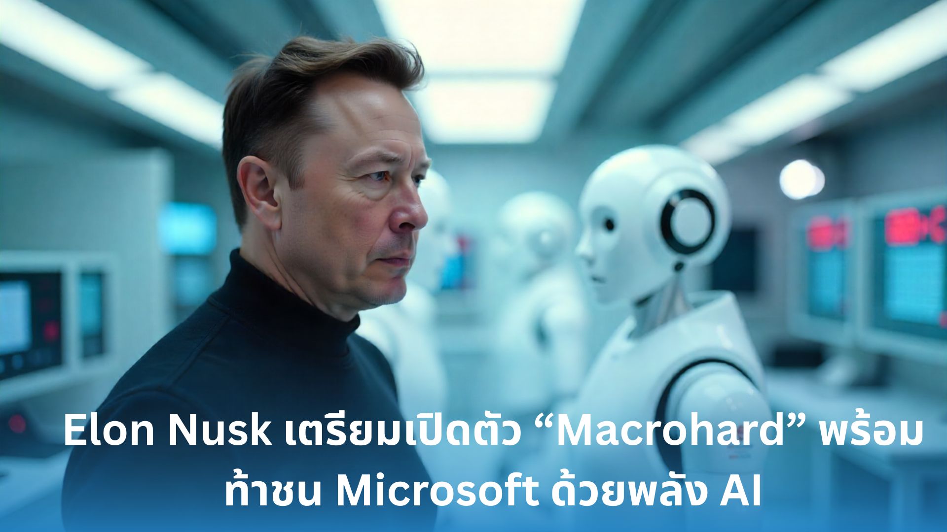 Elon Nusk ประกาศเตรียมเปิดตัวบริษัทใหม่ “Macrohard” พร้อมท้าชน Microsoft ด้วยพลัง AI - Siam ...
