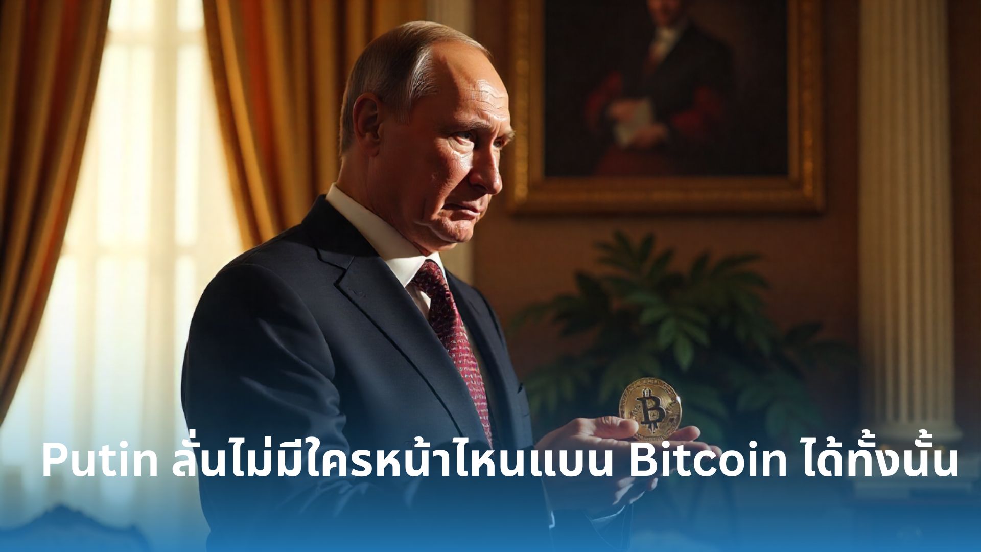 Vladimir Putin ลั่น "ไม่มีใครหน้าไหนที่จะแบน Bitcoin ได้ทั้งนั้น ...