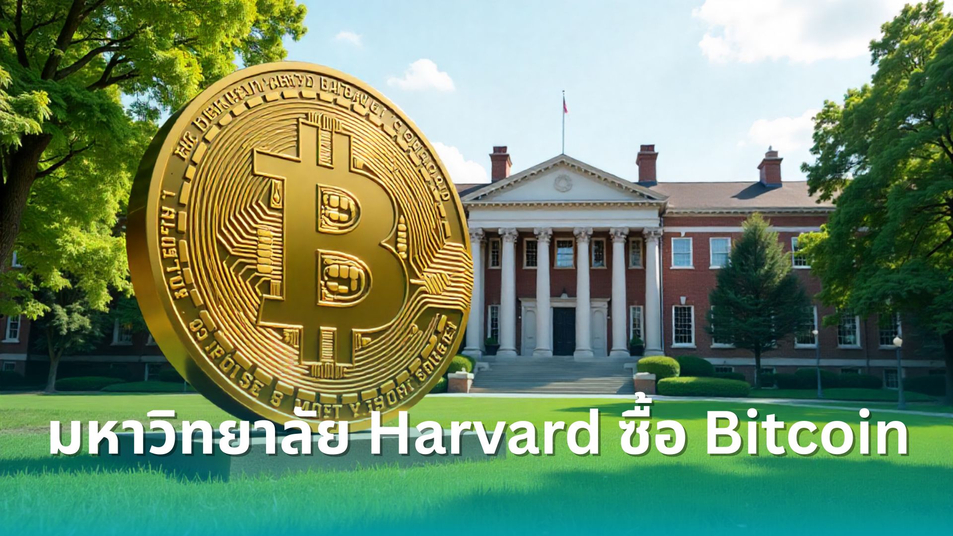 มหาวิทยาลัย Harvard ซื้อ Bitcoin ETF มูลค่า 320 ล้านดอลลาร์ ดันยอดถือ ...