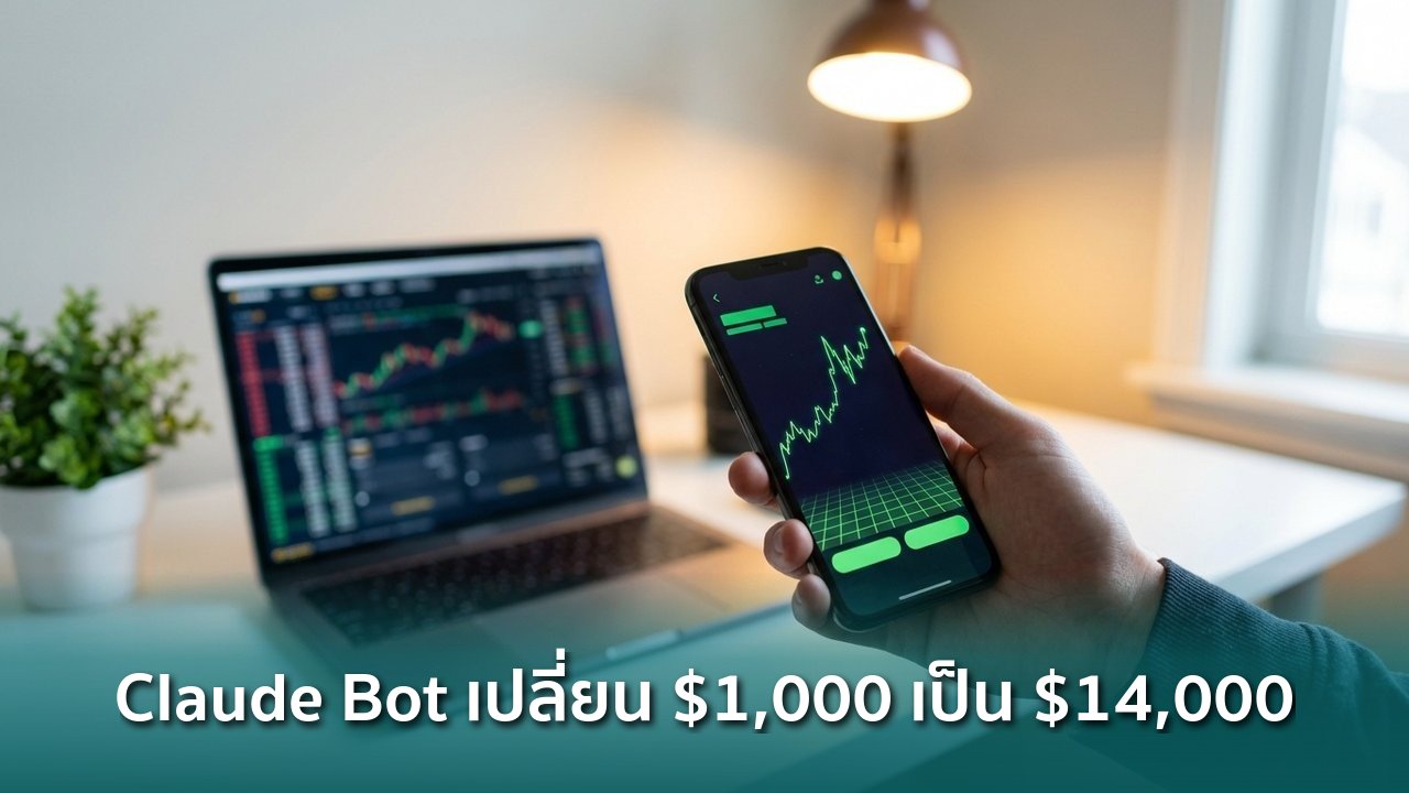 Claude Bot เปลี่ยน $1,000 เป็น $14,000 ใน 48 ชม. บน Polymarket กำไรกว่า ...